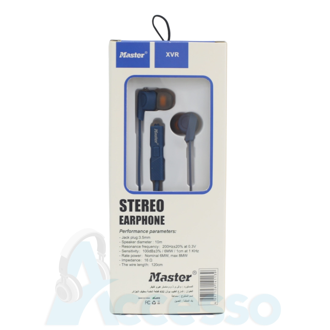 Écouteurs stéréo Master MX-626 - Accesso